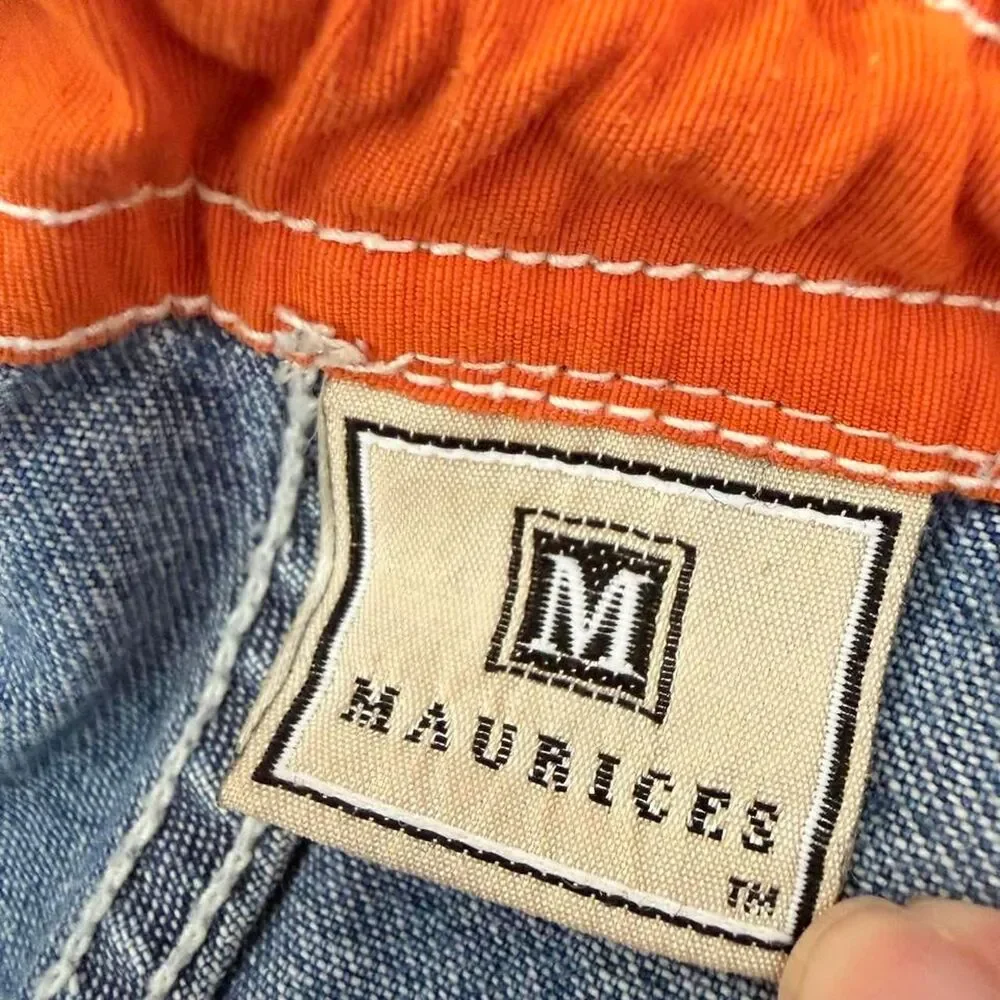 Maurices | Jeans | Maurices Womens 9 Denim Blue Jeans Straight Leg Camp ...